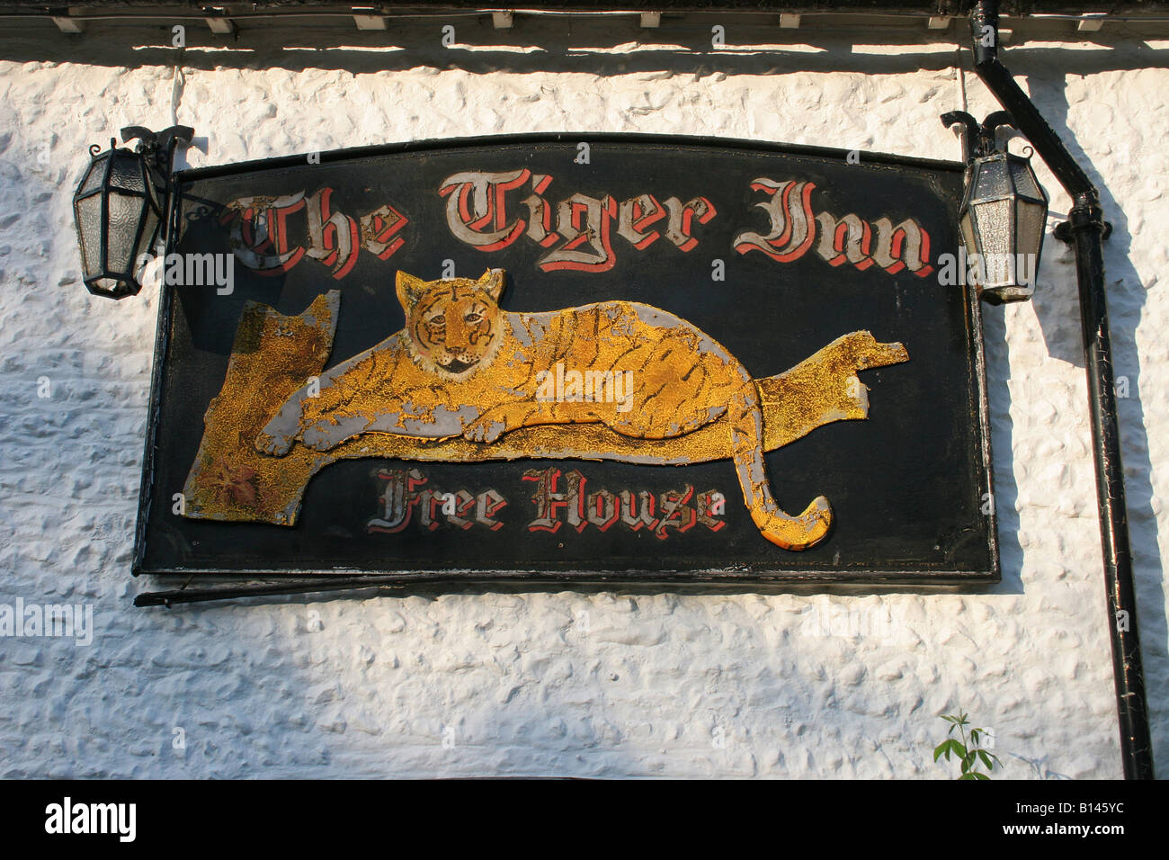 The Tiger Inn, The Green, East Dean, East Sussex BN20 ODA Stock Photo ...