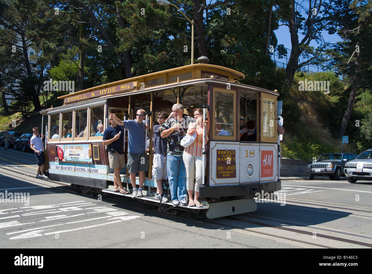 Cable Car, San Francisco, California, USA Stock Photo - Alamy