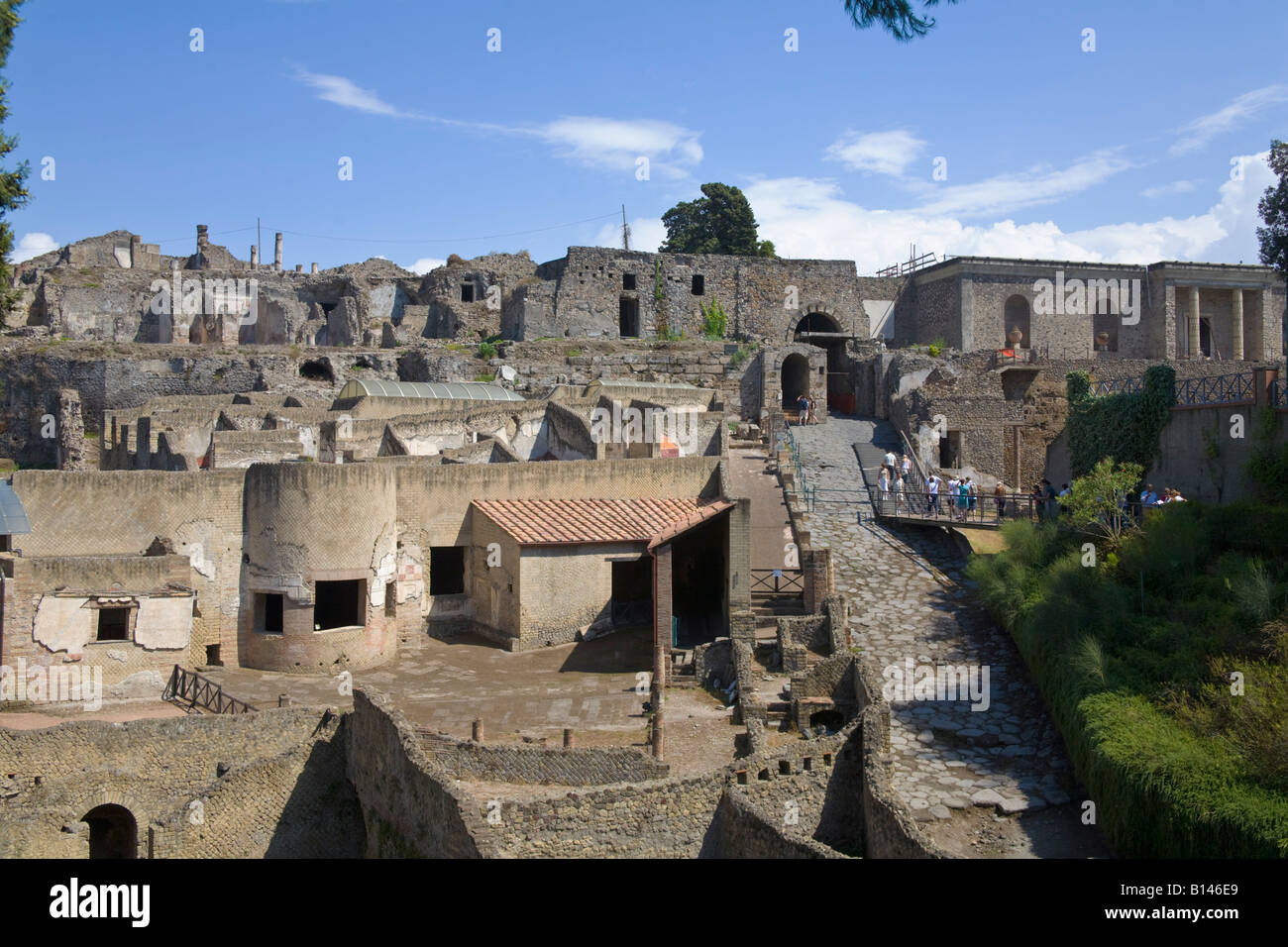 Porta Marina, Pompeii, Campania, Italy Stock Photo - Alamy