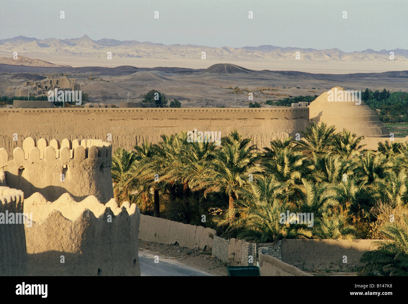 geography / travel, Iran, Bam ruin town near Dasht-e Lut Desert ...