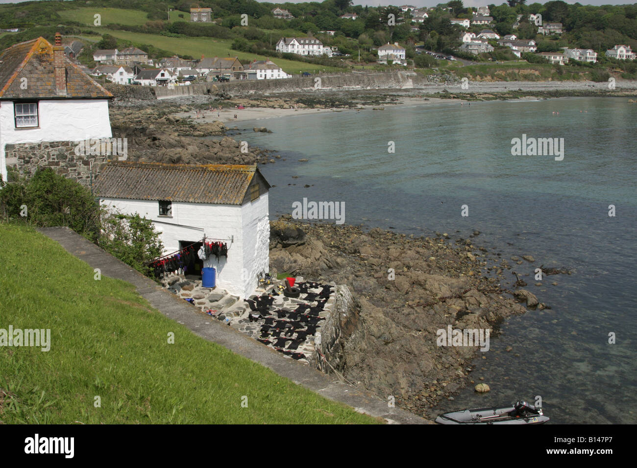 Coverack lifeboat hi-res stock photography and images - Alamy