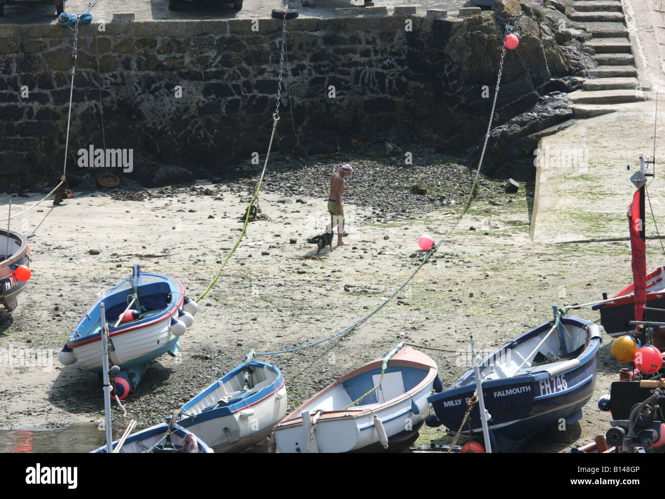 Coverack lifeboat hi-res stock photography and images - Alamy