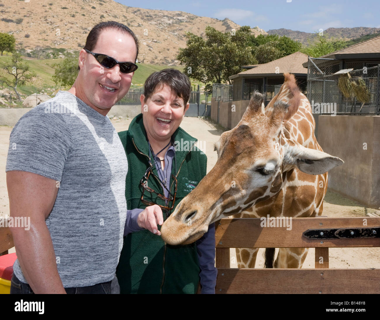 Mature woman zoo hi-res stock photography and images - Alamy