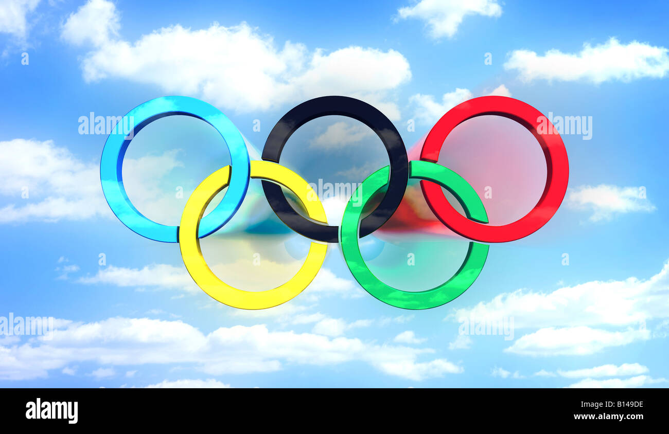 3d Olympic Rings 3d Olympic Rings Logo 3D Olympic Rings Design