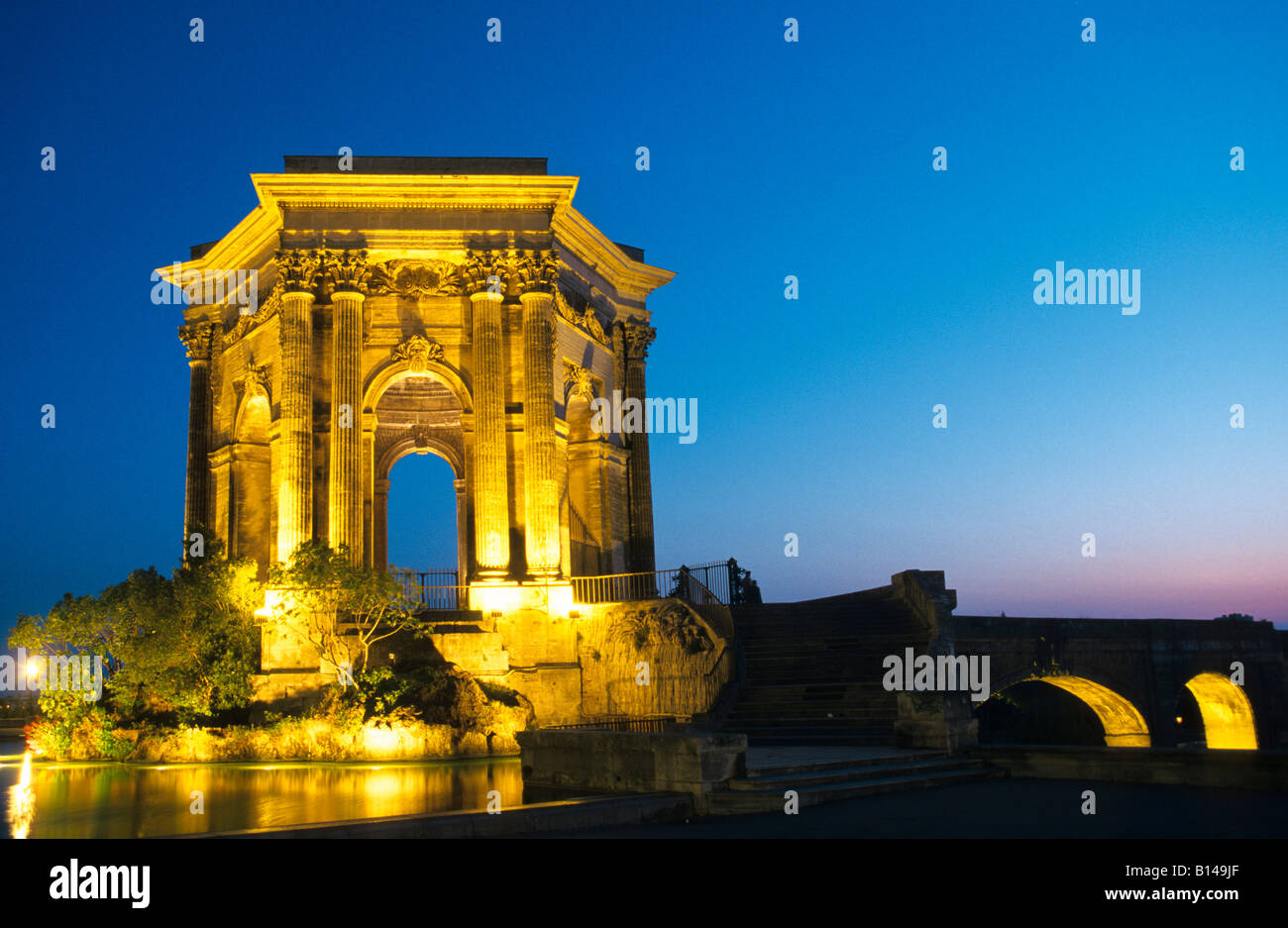GARDEN OF PEYROU MONTPELLIER HERAULT FRANCE Stock Photo - Alamy