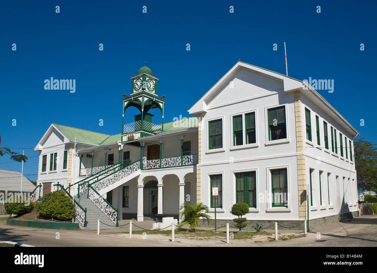 Building belize city colonial hi-res stock photography and images - Alamy