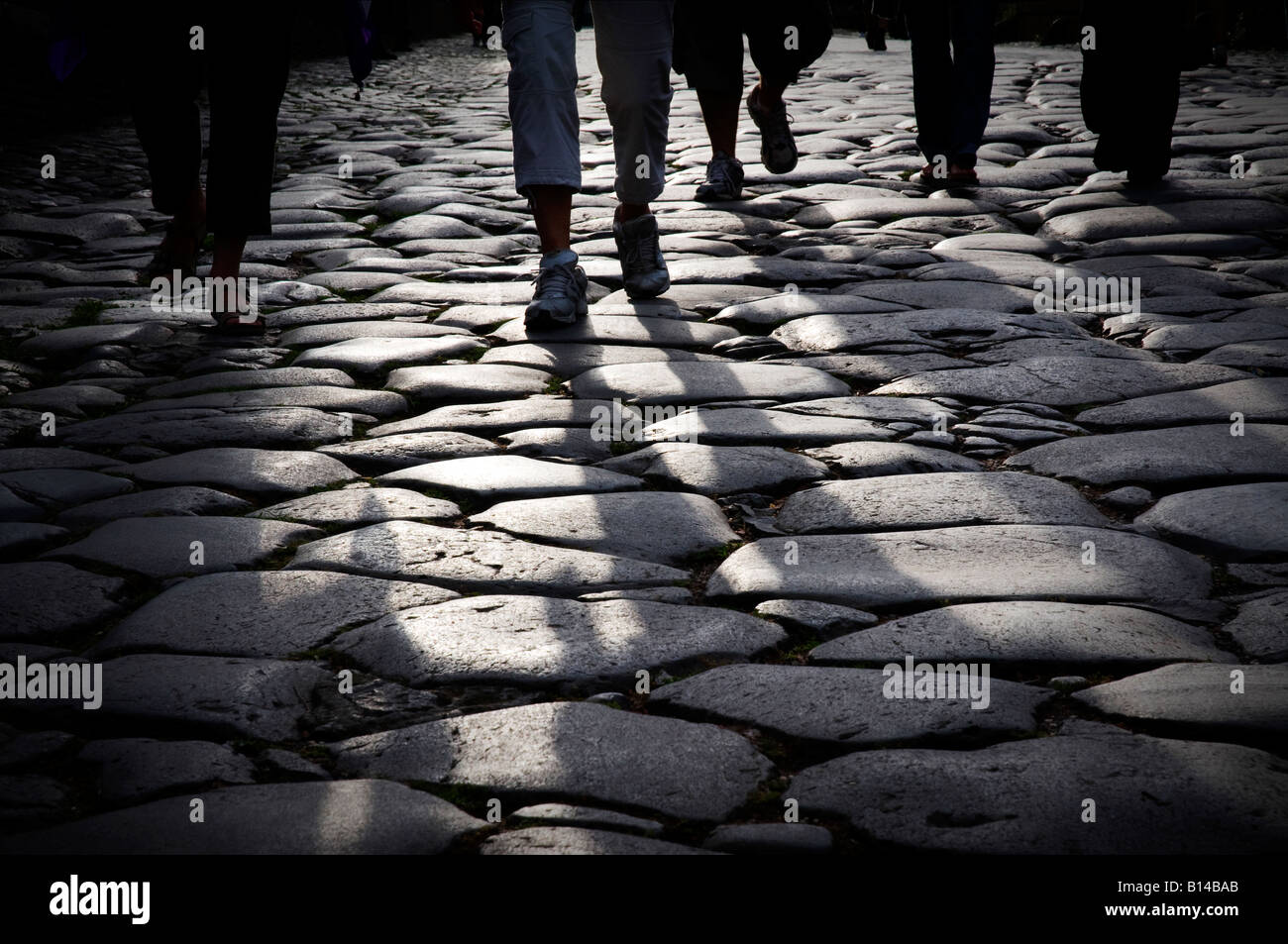 Italy rome via sacra hi-res stock photography and images - Alamy