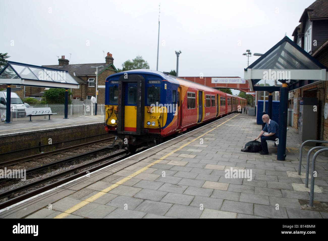 datchet england southwest station trains Stock Photo - Alamy