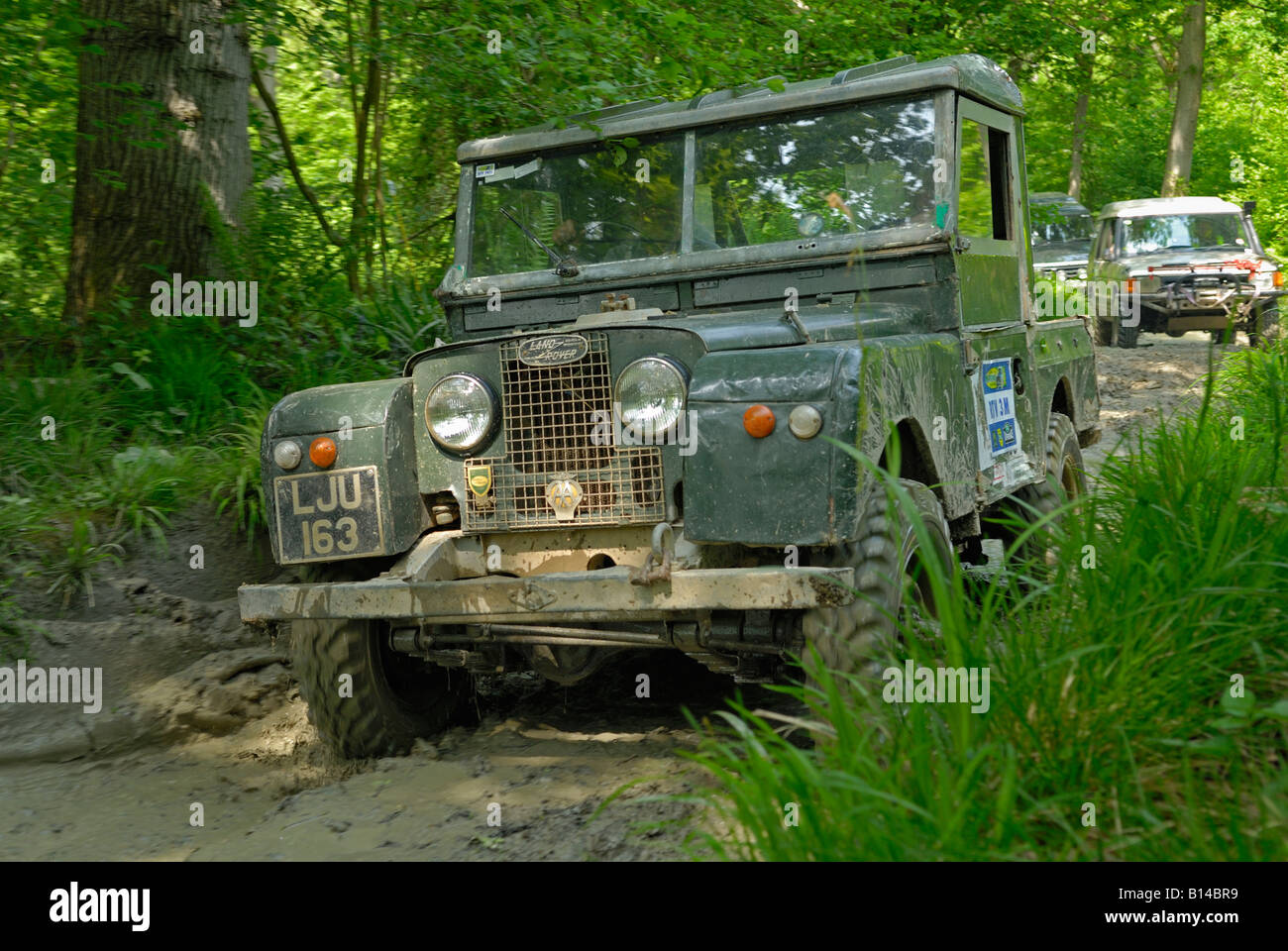 Land Rover Series 1 86inch competing at the ALRC National 2008 RTV ...