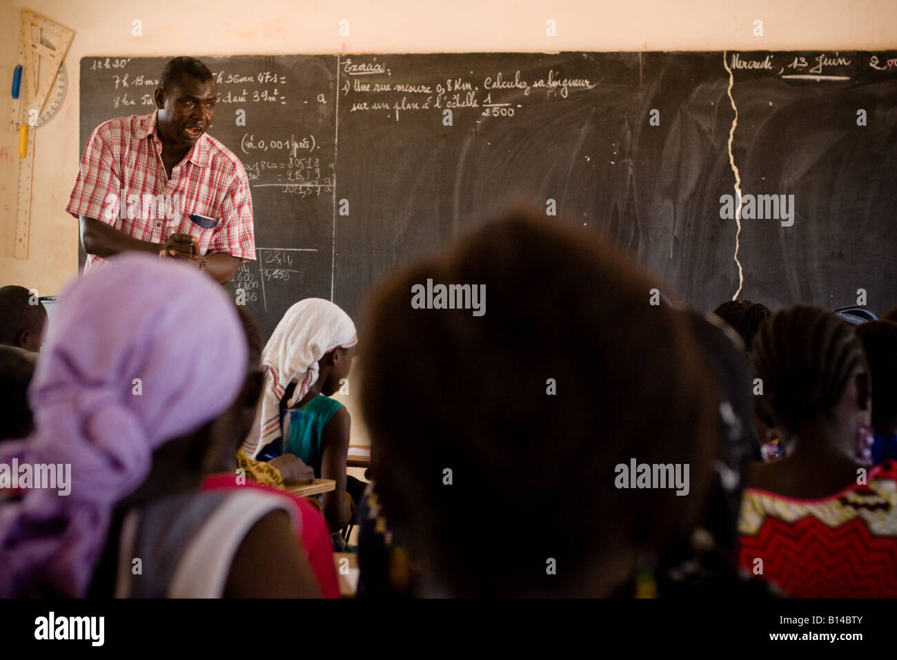 Senegal man teacher hi-res stock photography and images - Alamy