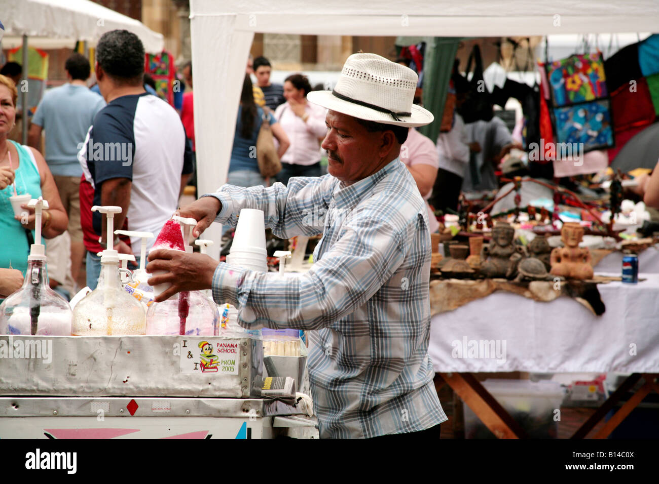 Panama city public market hi-res stock photography and images - Alamy