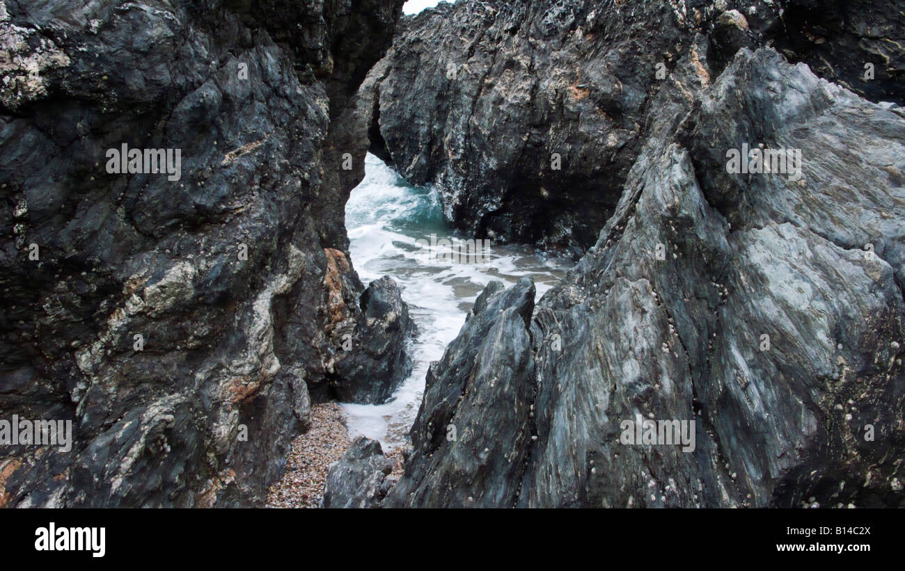 Beach detail at Start Point, Devon, UK Stock Photo - Alamy
