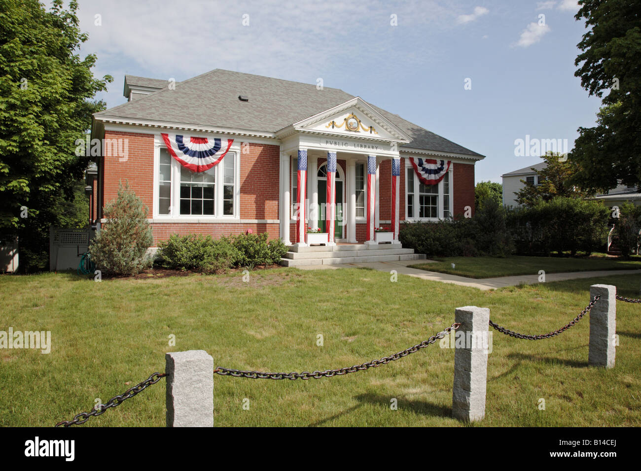 Rye Public Library located in the historical district of Rye New ...