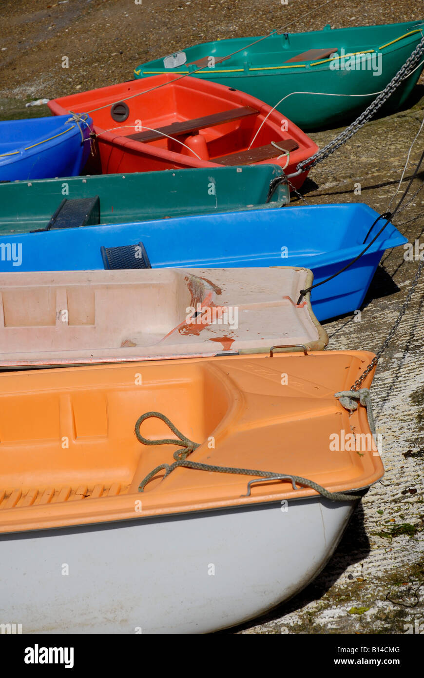 Riec-sur-Belon harbour, Belon river Finistere Bretagne Brittany France ...