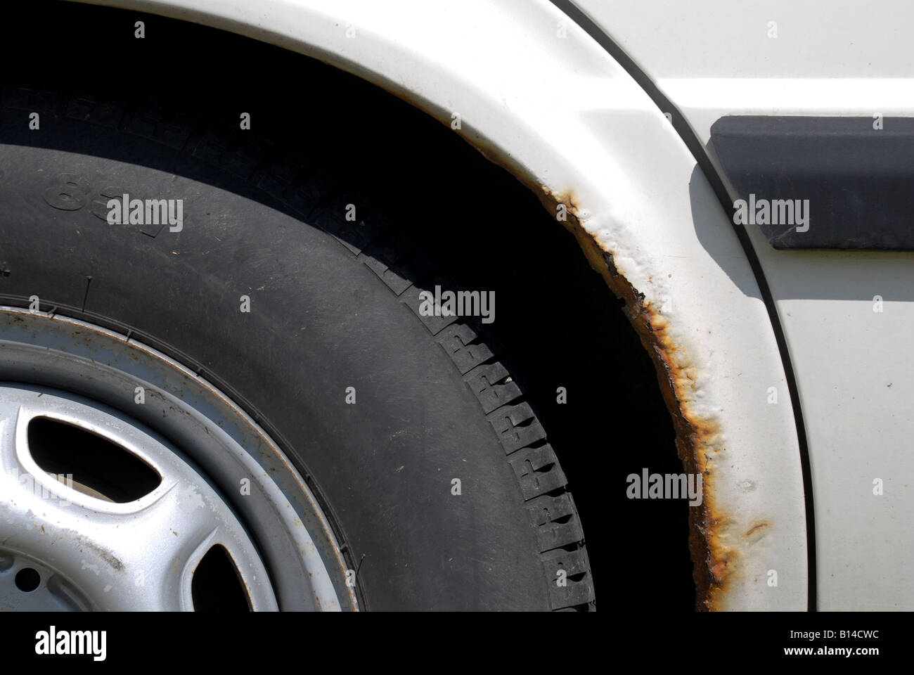 Rusty part of a car Stock Photo - Alamy