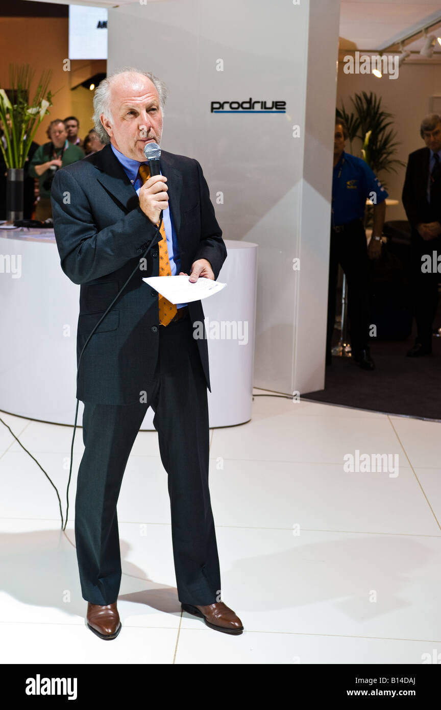 David Richards, boss of Prodrive at Autosport 2008 Stock Photo - Alamy