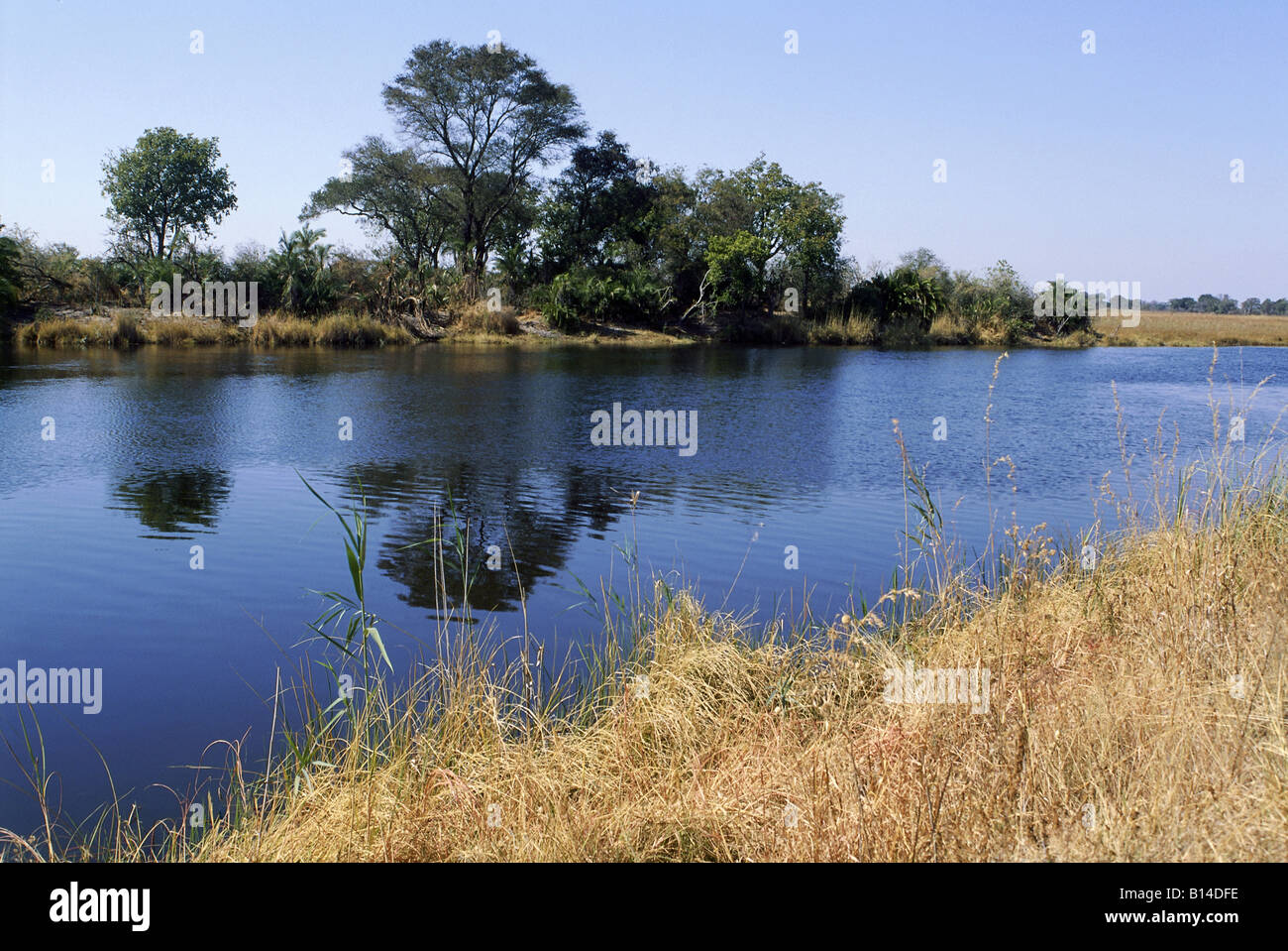 geography / travel, Namibia, landscapes, Cuando River, Caprivi Strip ...