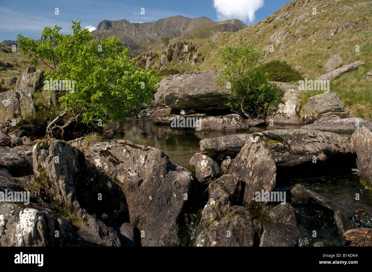 Rock climbing in snowdonia hi-res stock photography and images - Alamy