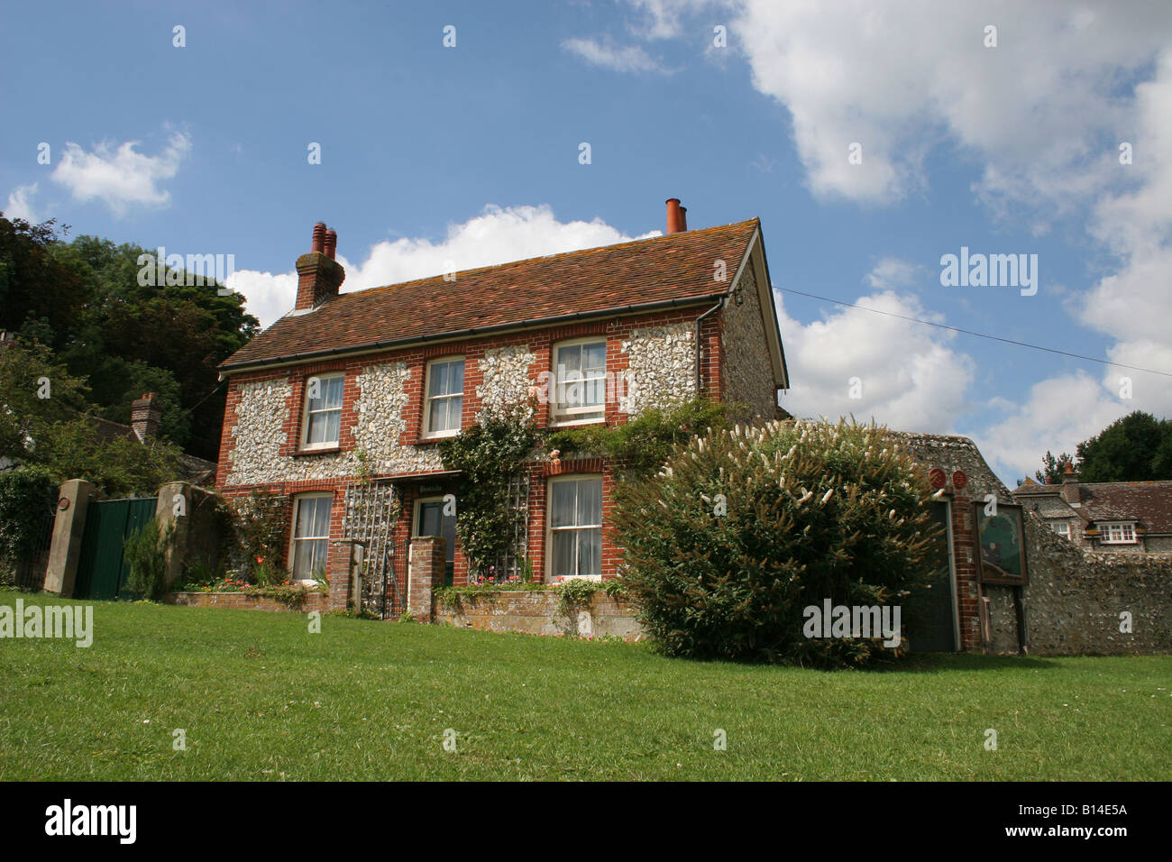 Cottage, The Green, East Dean, East Sussex BN20 ODA Stock Photo - Alamy