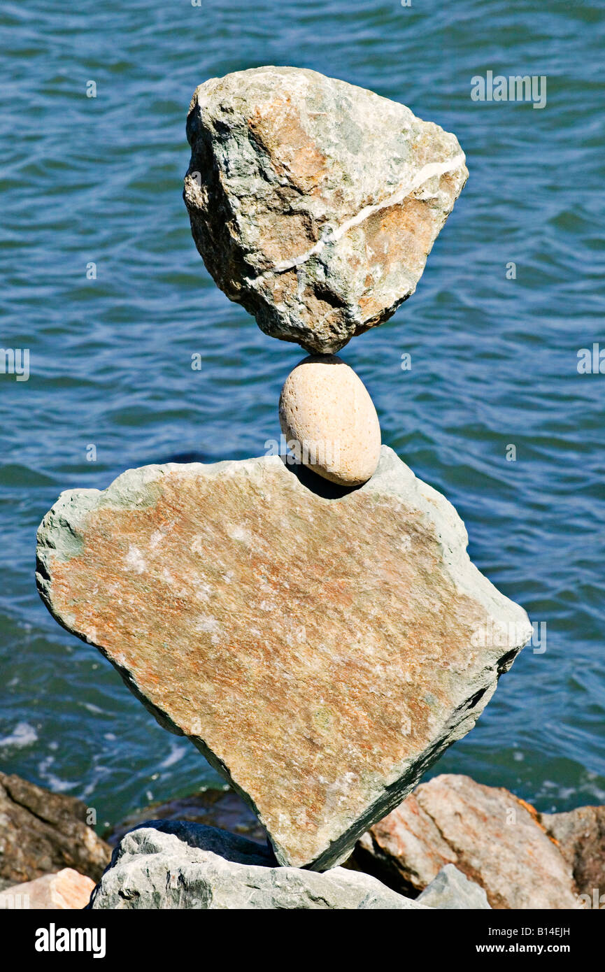 Piled stacked rocks hi-res stock photography and images - Alamy