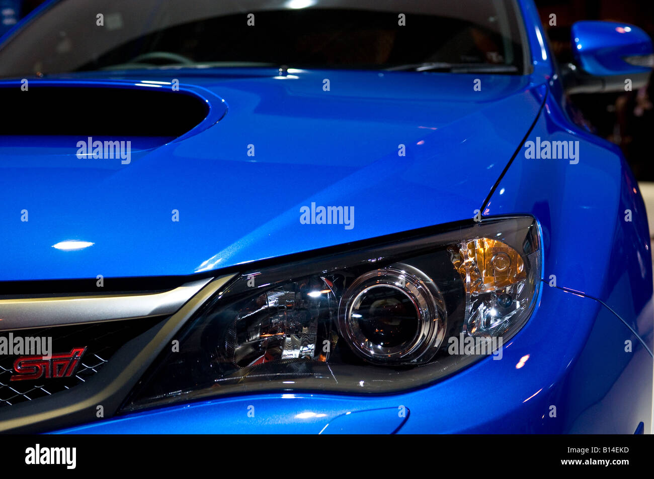 New shape Subaru Impreza WRX STi Stock Photo - Alamy