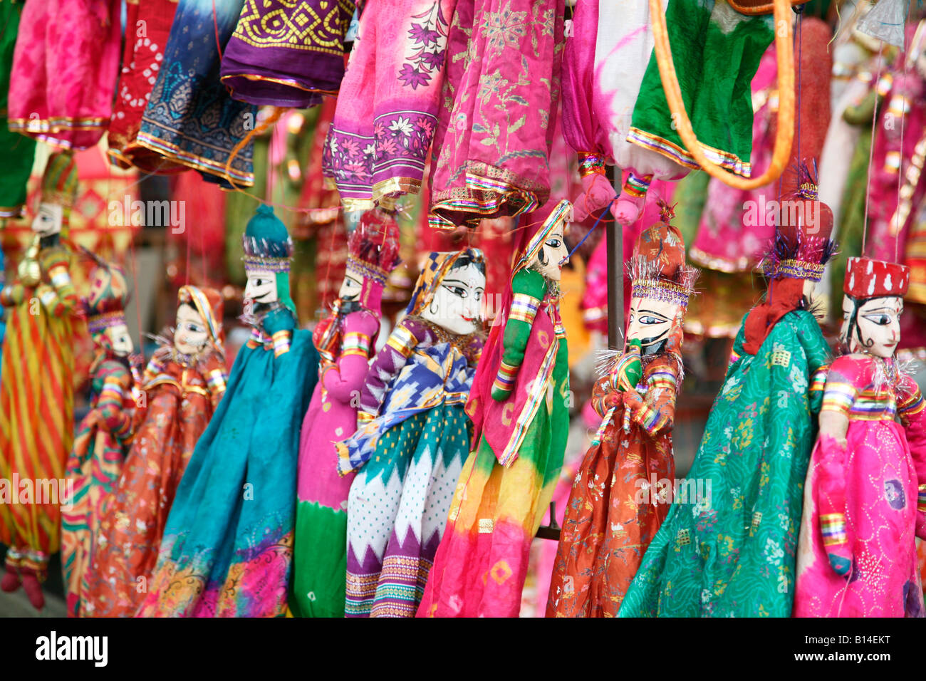 Handicrafts from Rajasthan on sale in fort kochi market,India Stock ...