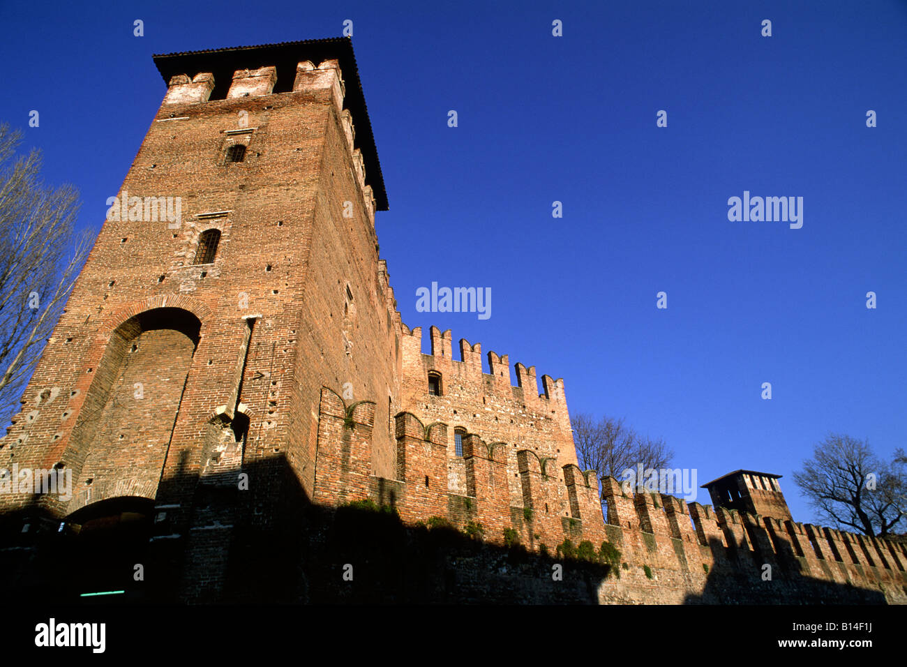 Italy, Veneto, Verona, Castelvecchio castle Stock Photo - Alamy
