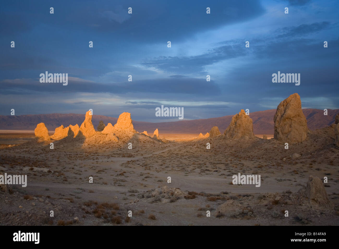 trona pinnacles, california Stock Photo - Alamy