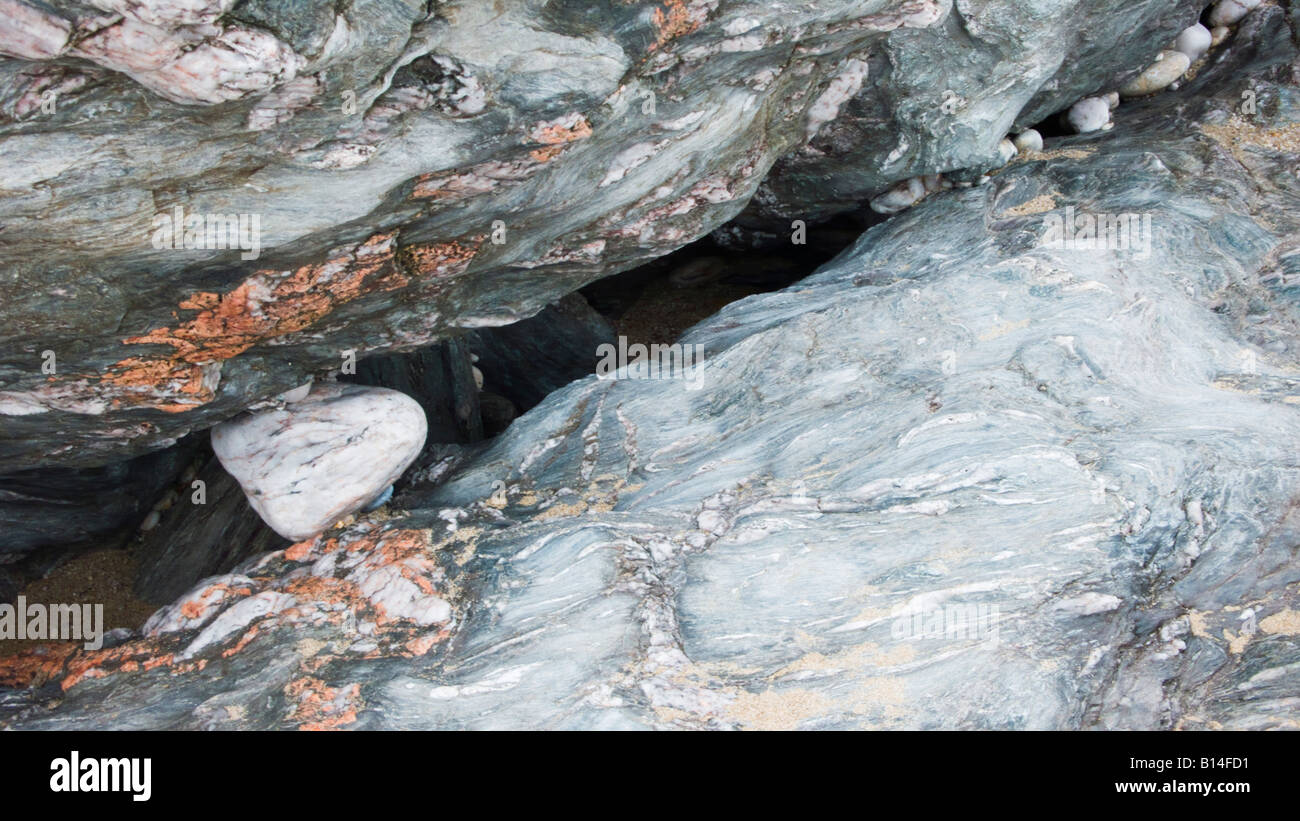 Beach detail at Start Point, Devon, UK Stock Photo - Alamy