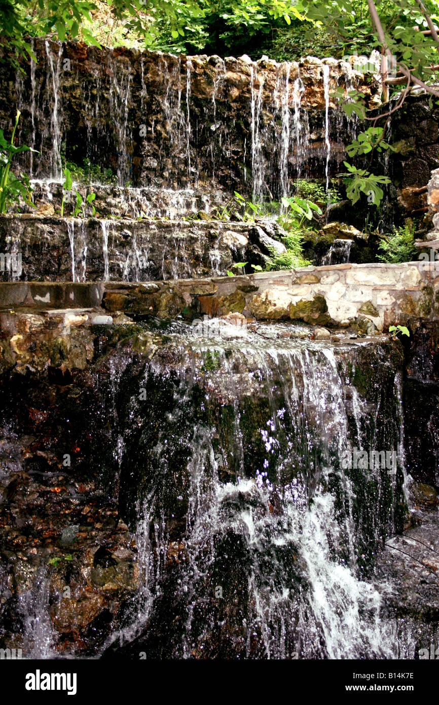 Waterfall crete greece hi-res stock photography and images - Alamy