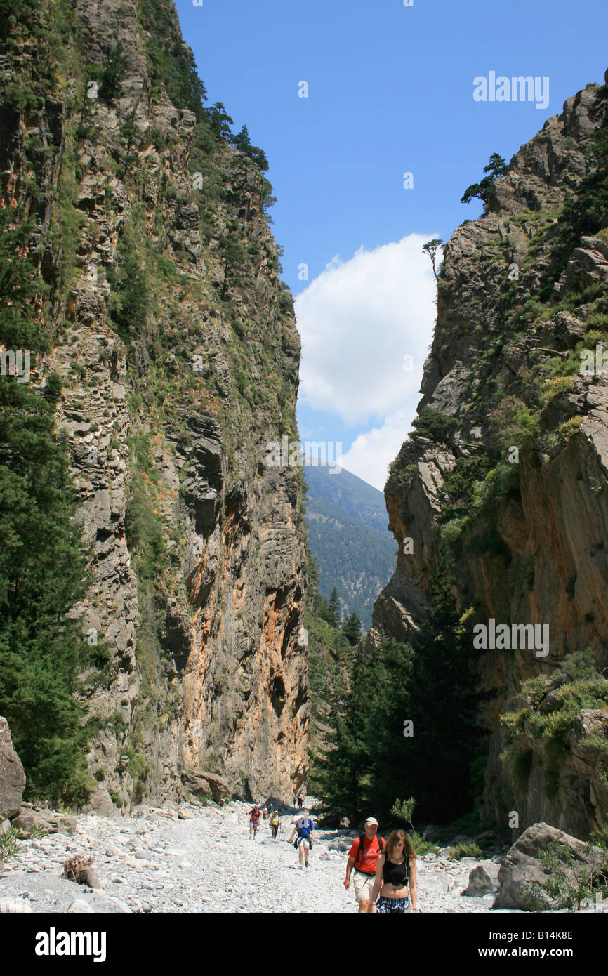Samaria Gorge in Crete Stock Photo - Alamy