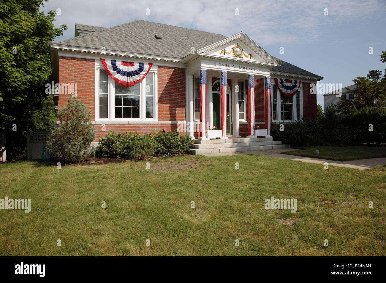 Rye Public Library located in the historical district of Rye New ...
