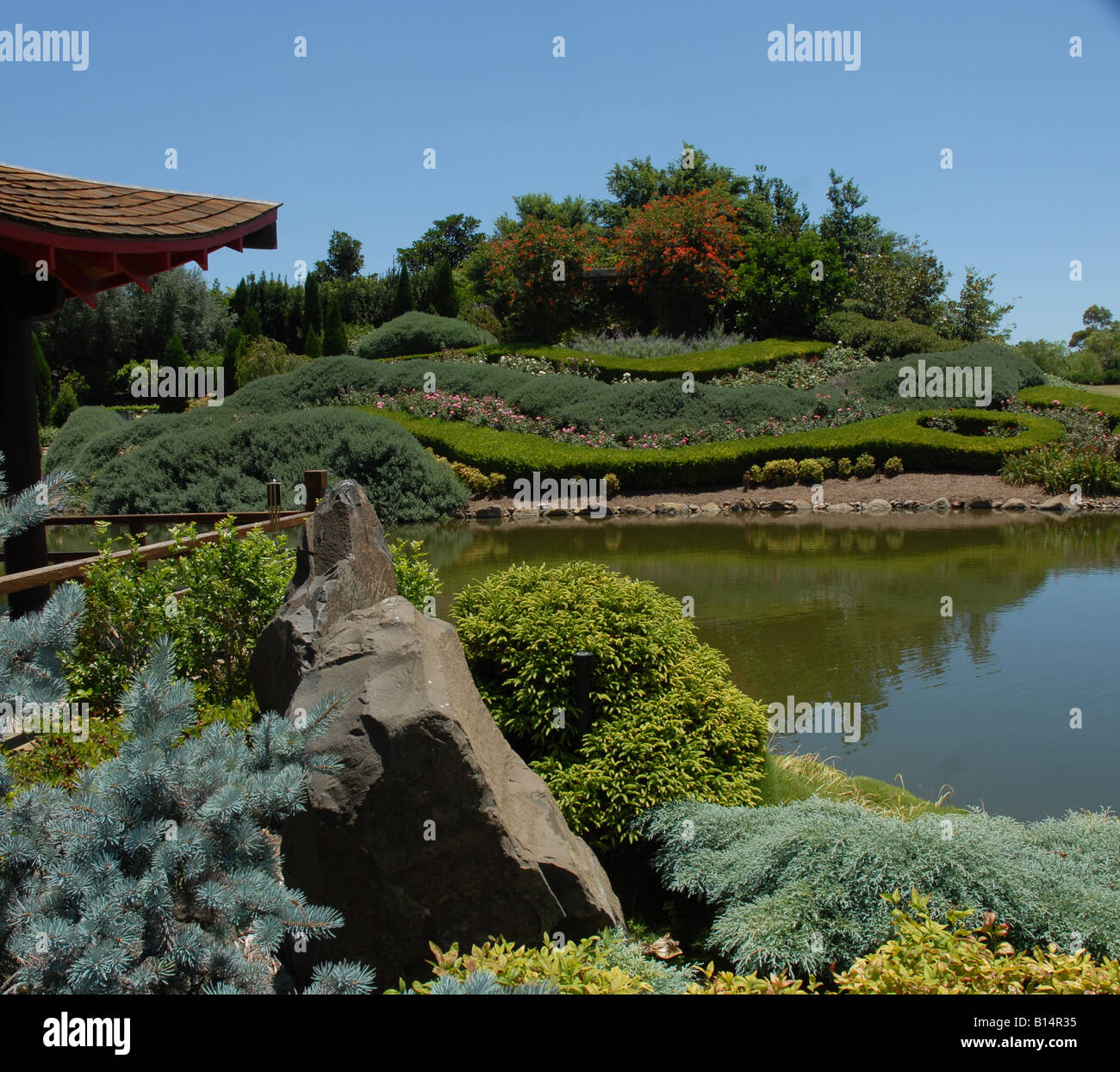 Well laid out extensive gardens,with many water features, unusual ...