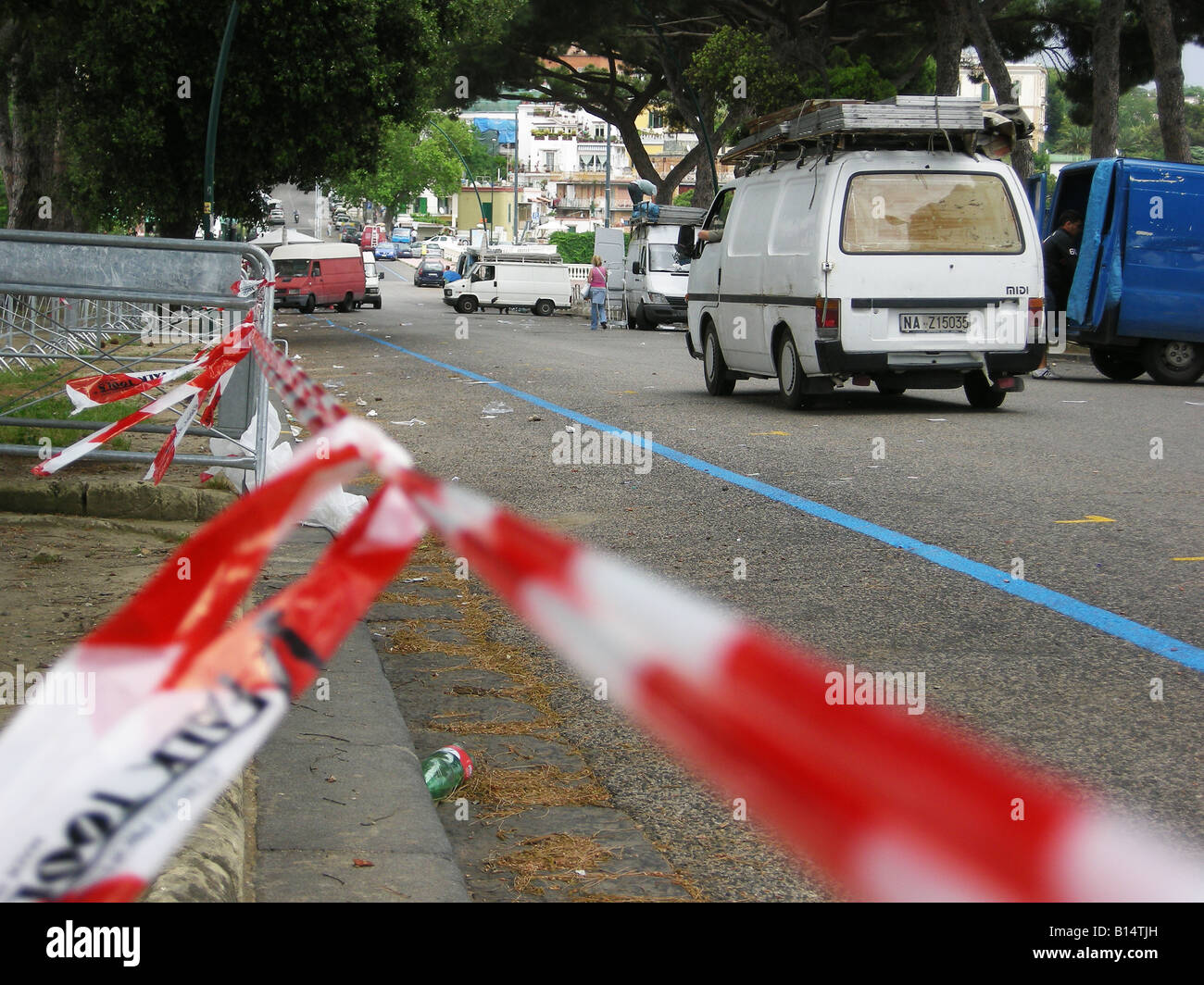 Street market in Posillipo - Naples Campania South Italy Stock Photo ...