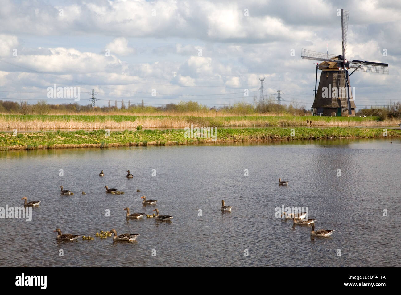 Grey windmill hi-res stock photography and images - Alamy