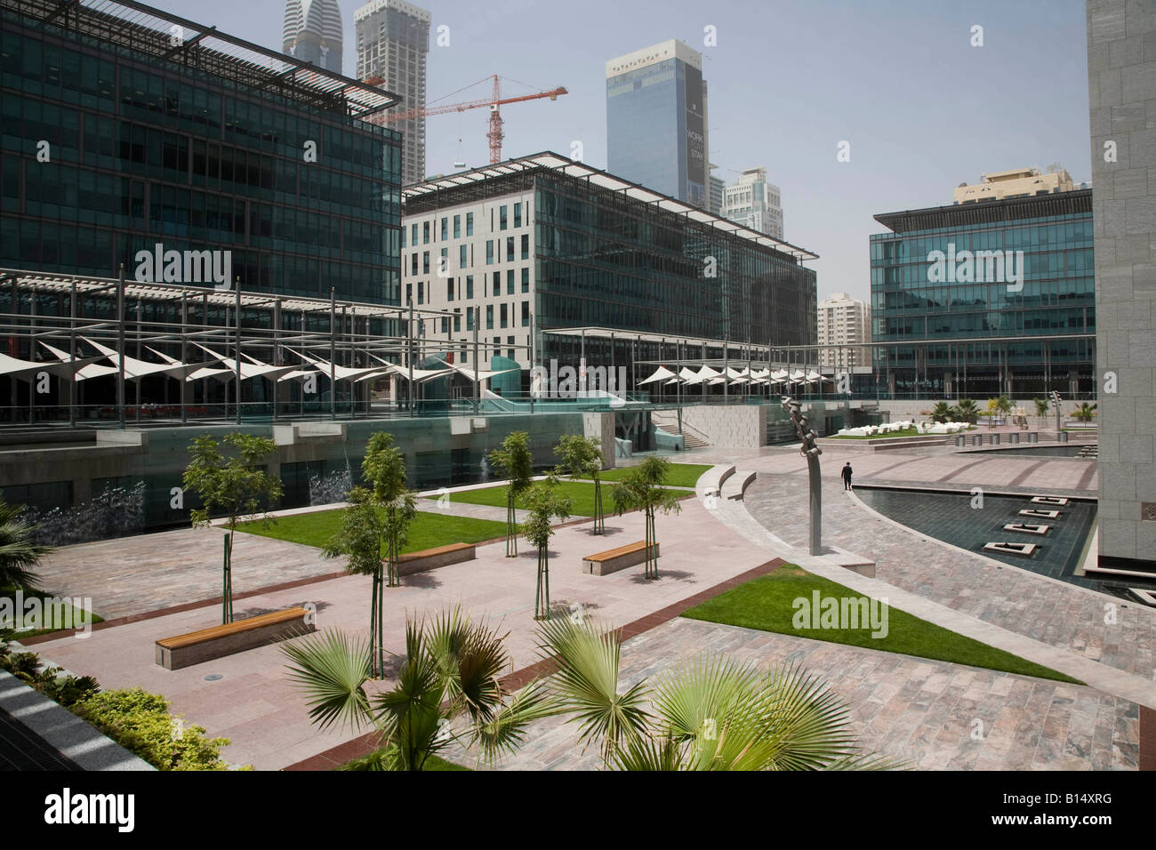 DIFX DIFC DFM Building Exterior Dubai United Arab Emirates UAE Stock ...