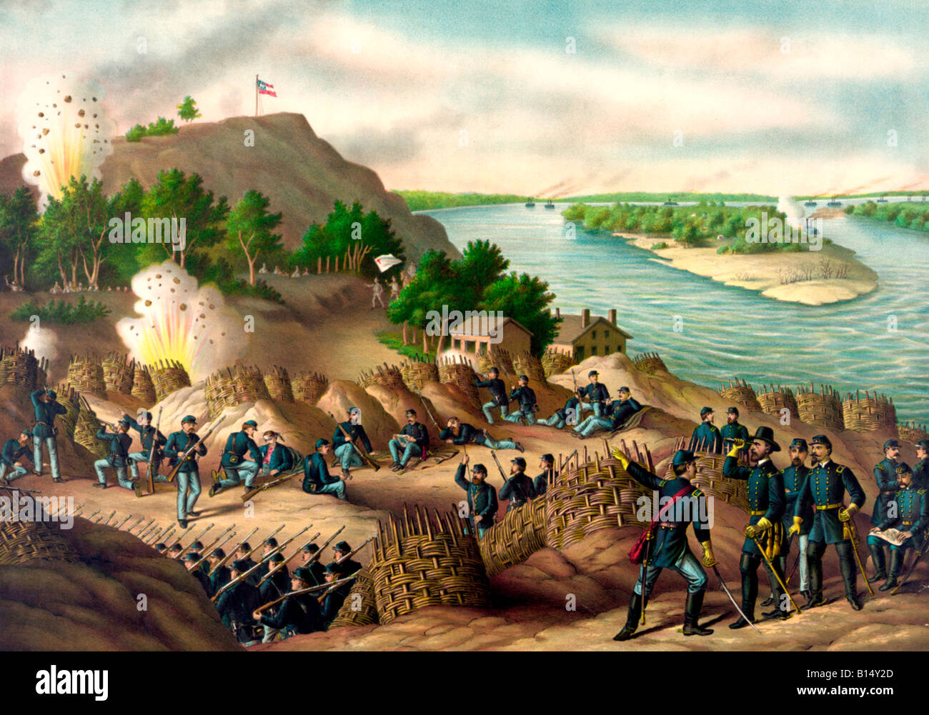 Battle of vicksburg hi-res stock photography and images - Alamy