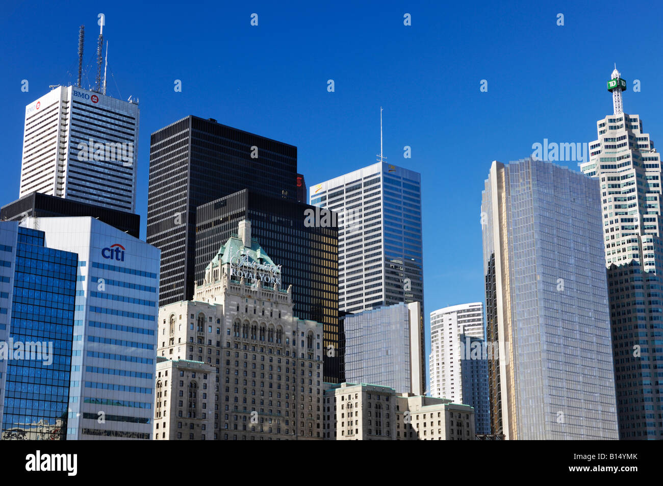 City of Toronto downtown skyline Stock Photo - Alamy