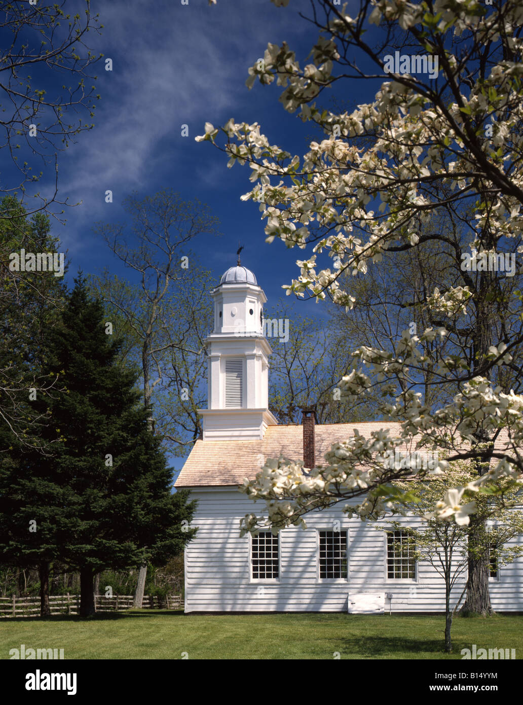 Historic Church in Springtime Stock Photo - Alamy