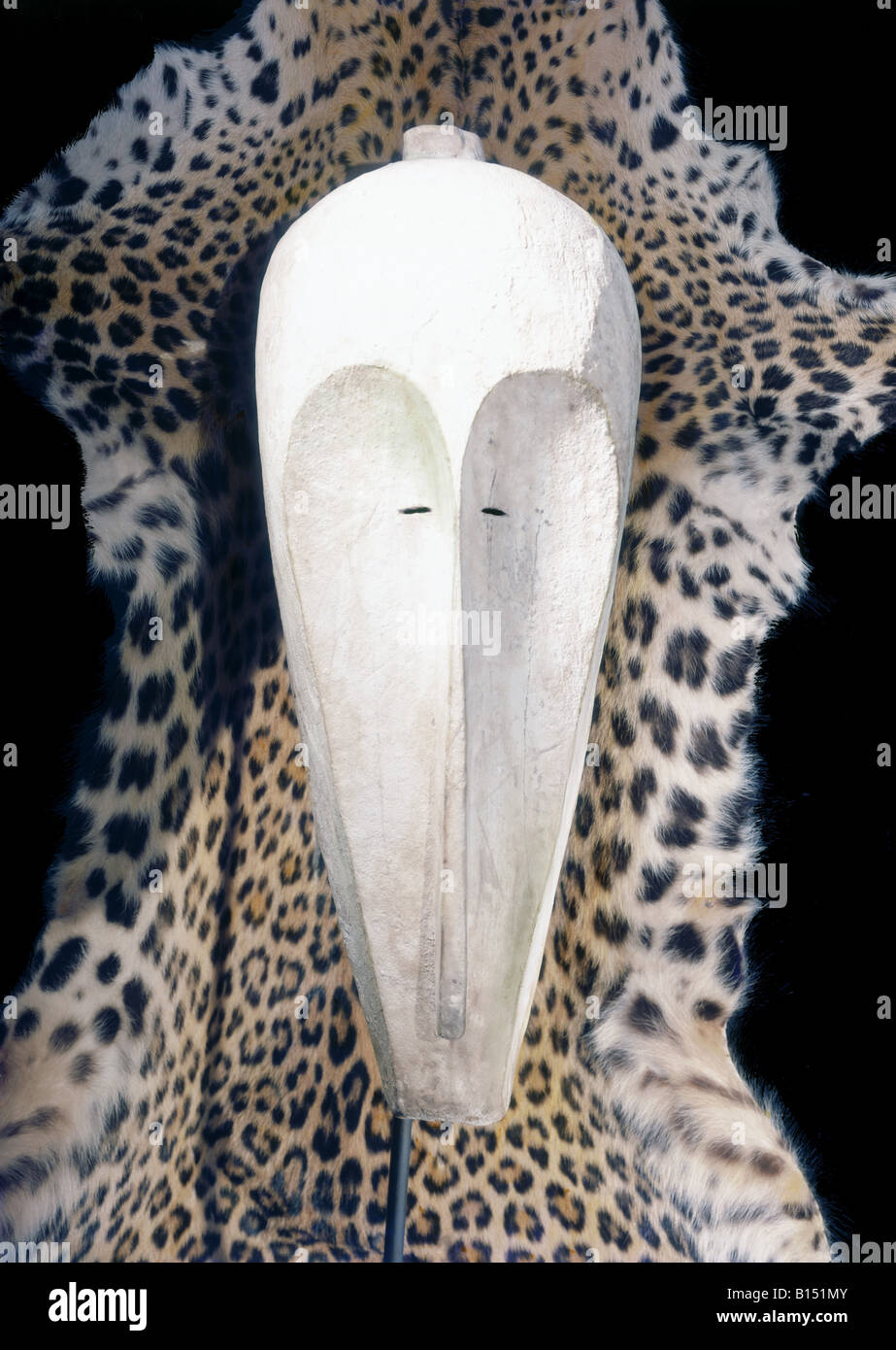 fine arts, Africa, sculpture, masks, death cult mask, Ngil secret ...