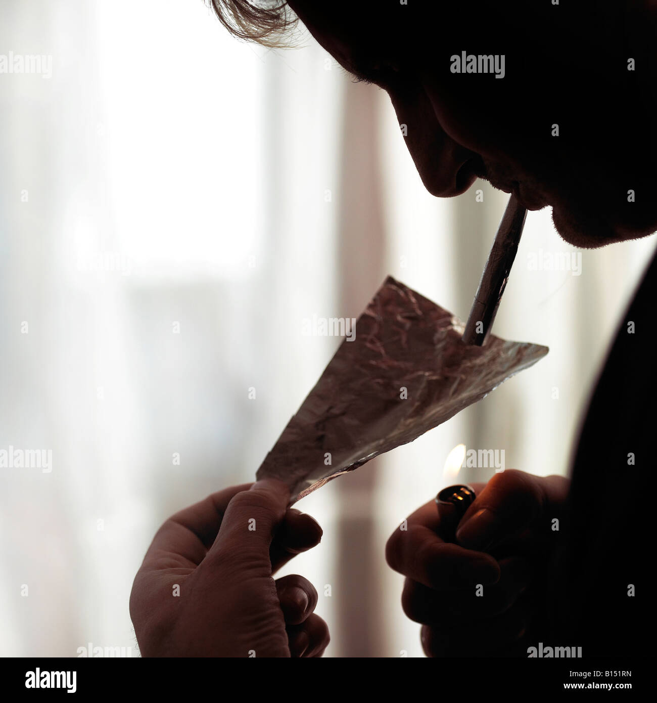 Heroin foil hi-res stock photography and images - Alamy