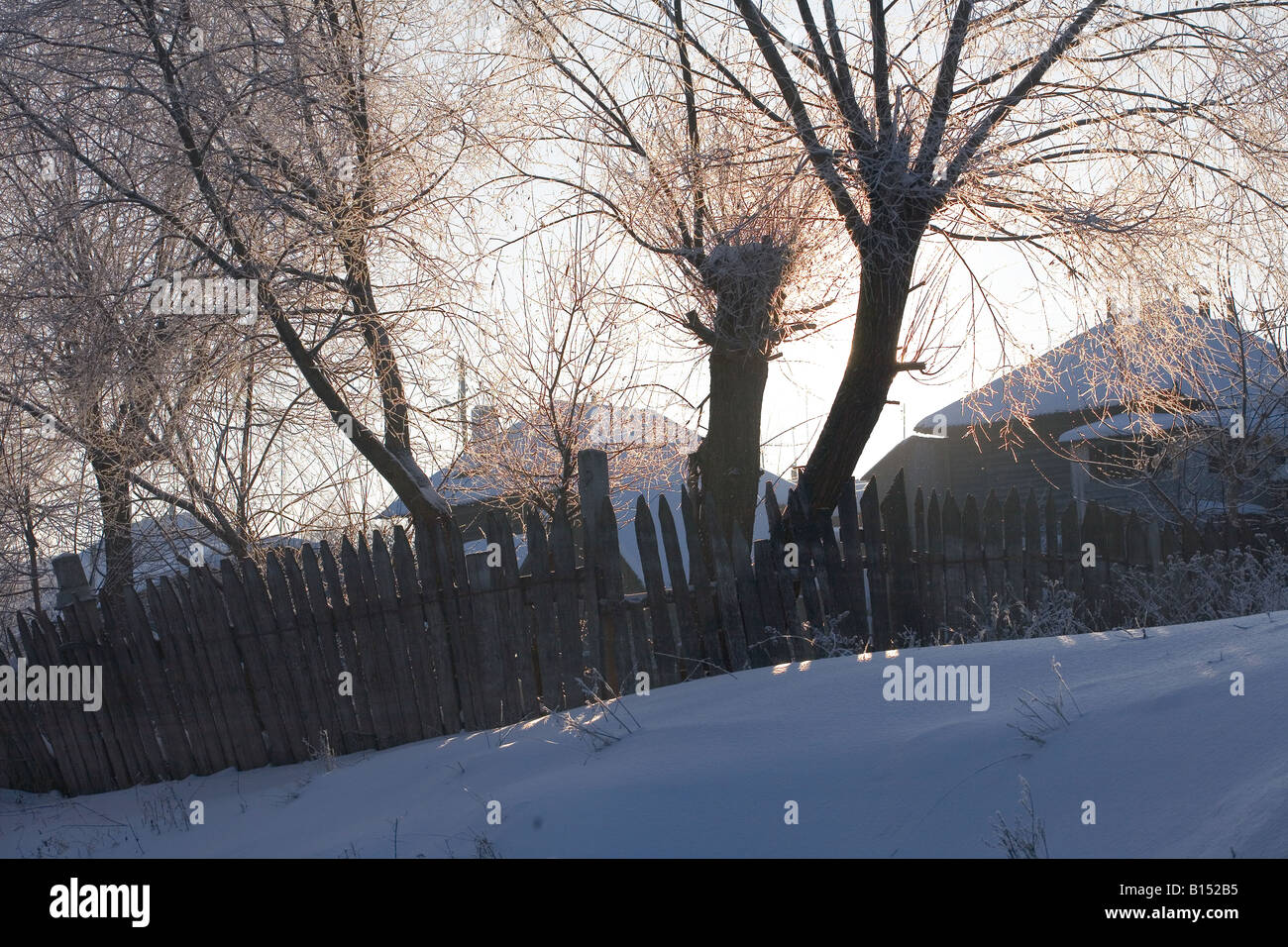 Russia tatarstan winter town hi-res stock photography and images - Alamy