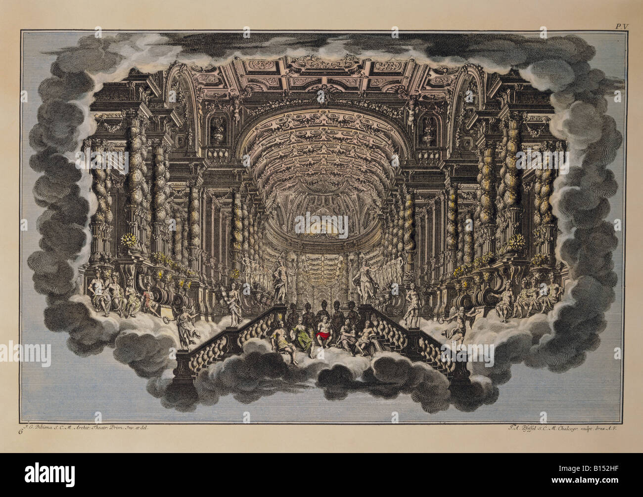 Giuseppe galli bibiena hi-res stock photography and images - Alamy