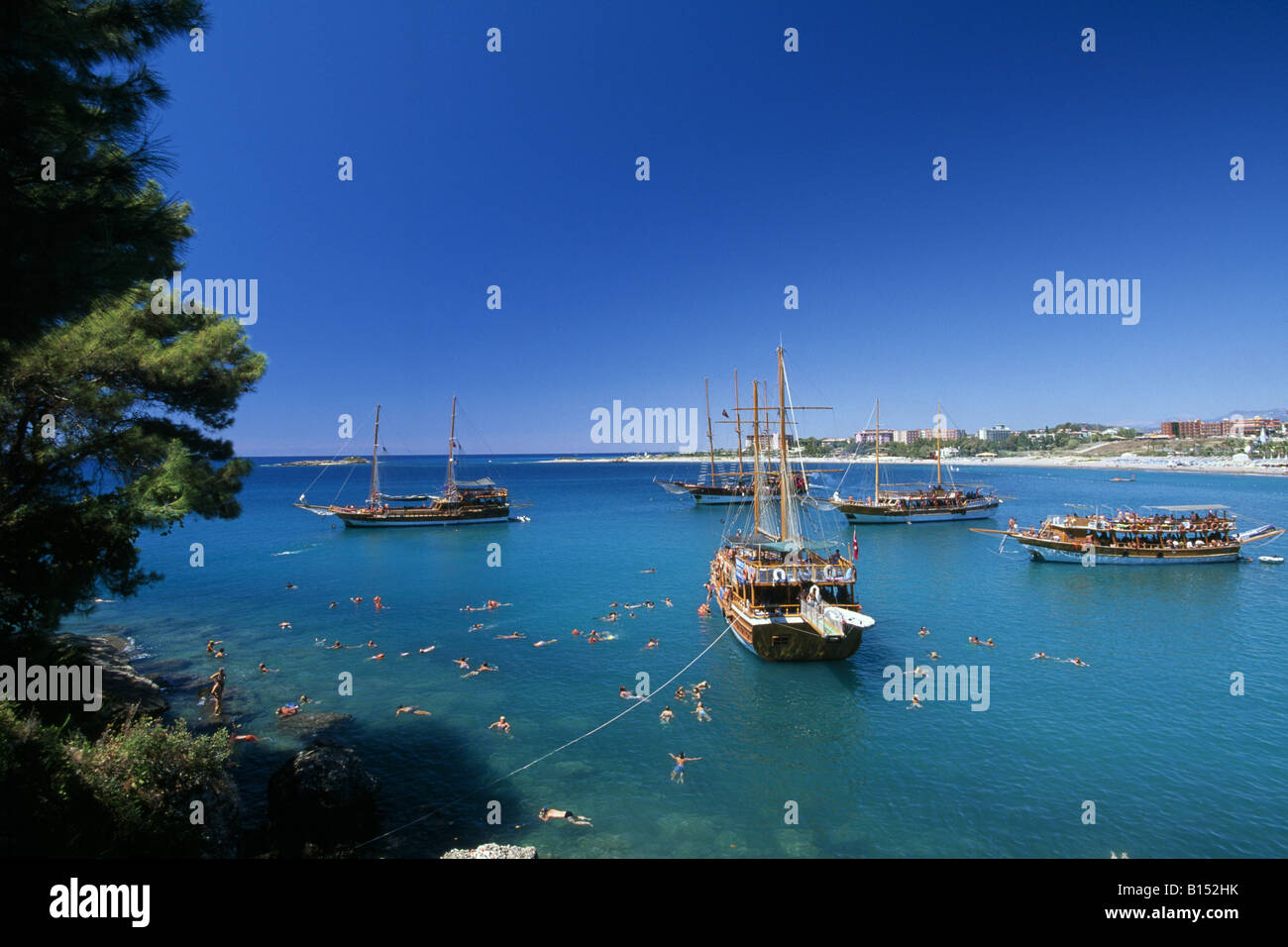 Boat trip incekum turkey hi-res stock photography and images - Alamy