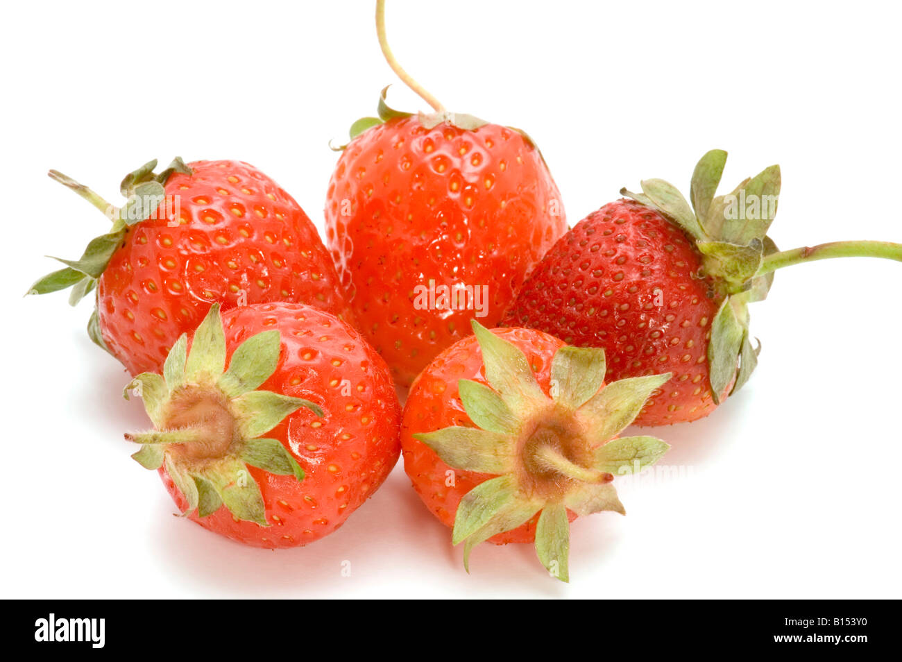 object on white food strawberry Stock Photo - Alamy