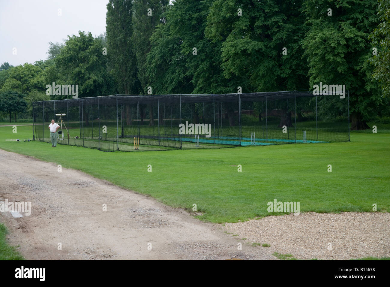 Cricket boundary hi-res stock photography and images - Alamy