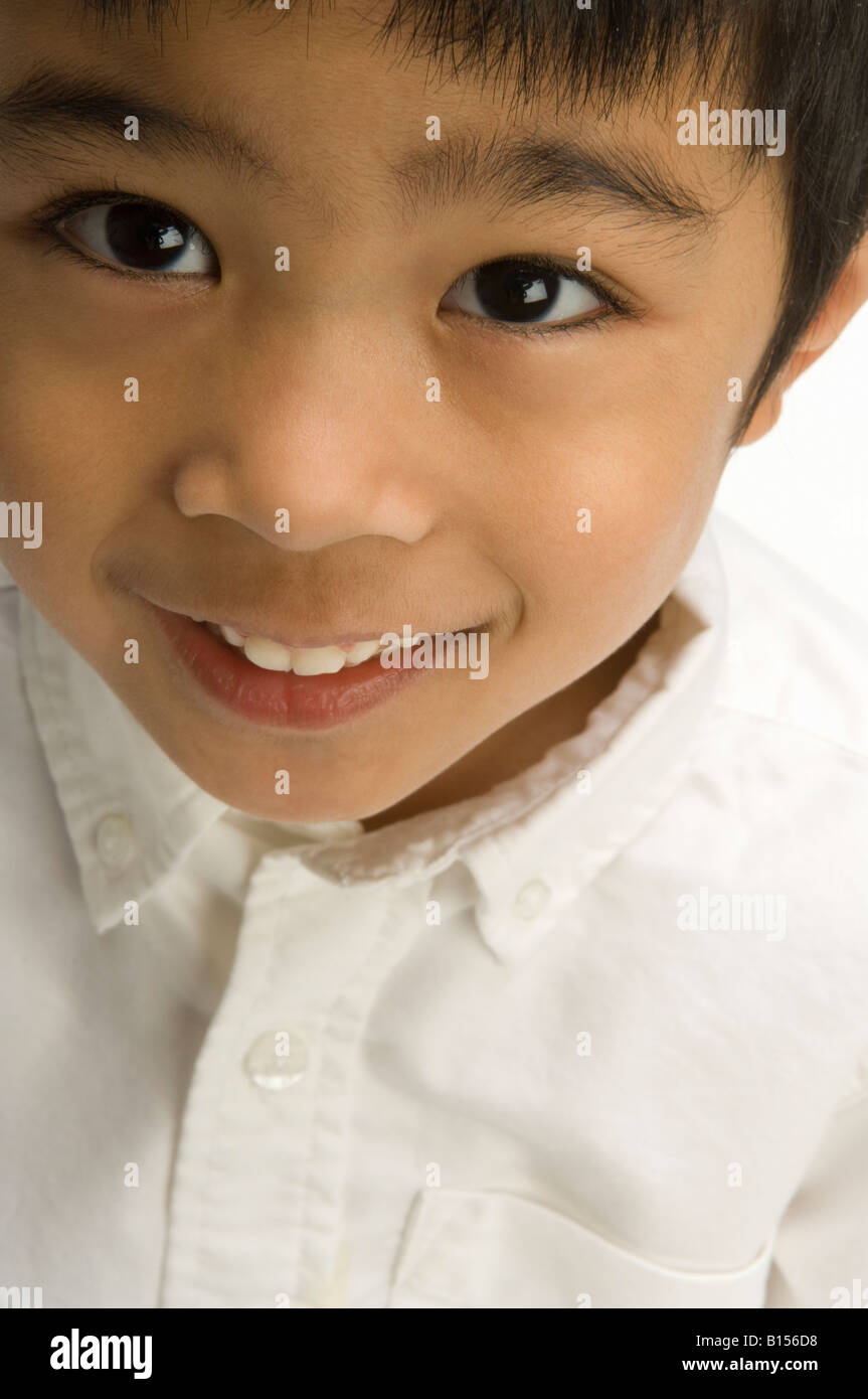 portrait of happy boy Stock Photo - Alamy