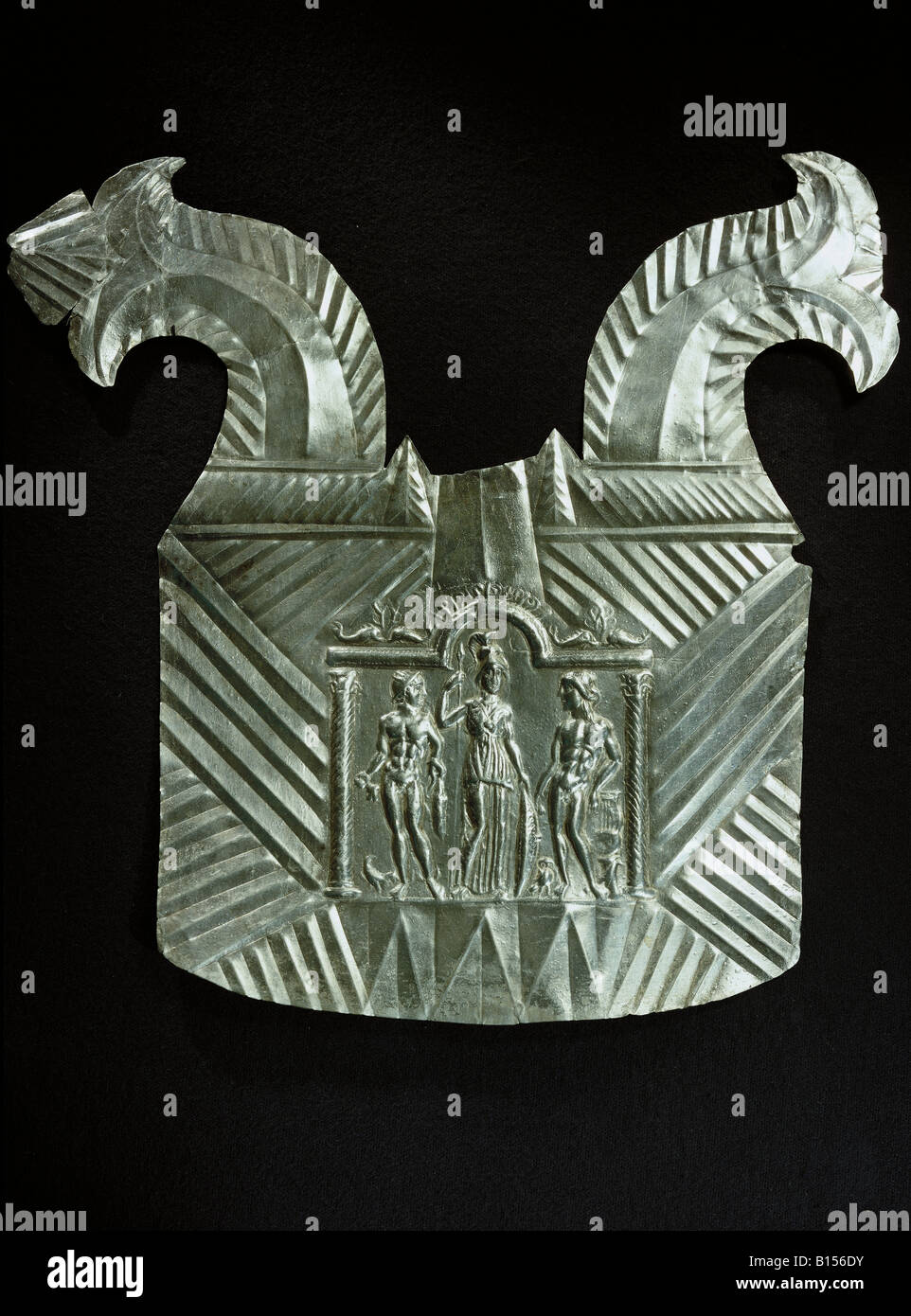 fine arts, ancient world, Roman Empire, sculpture, triple deity Minerva ...