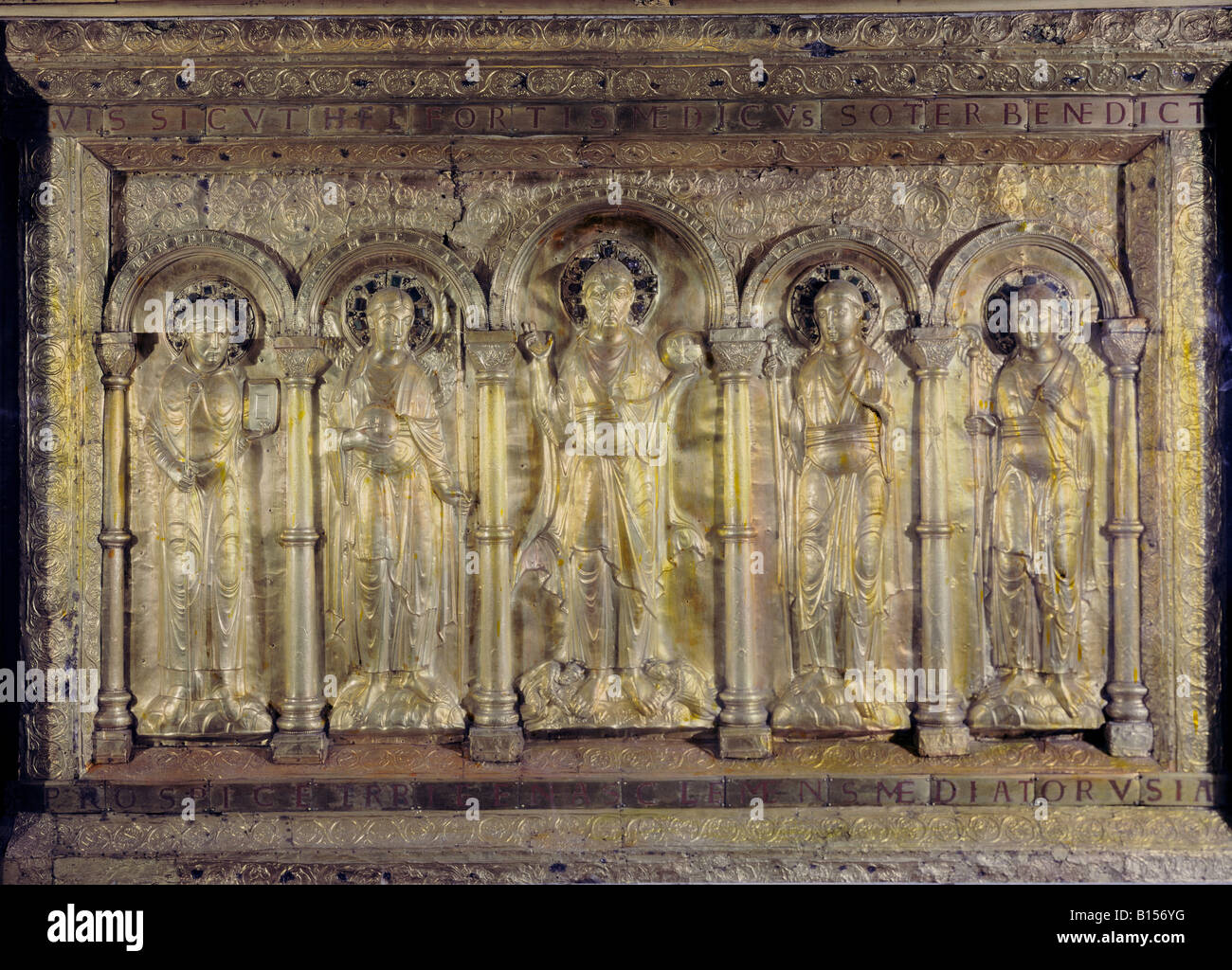 fine art, religious art, altar from Basel, made in Lorraine by order of Emperor Henry II ...