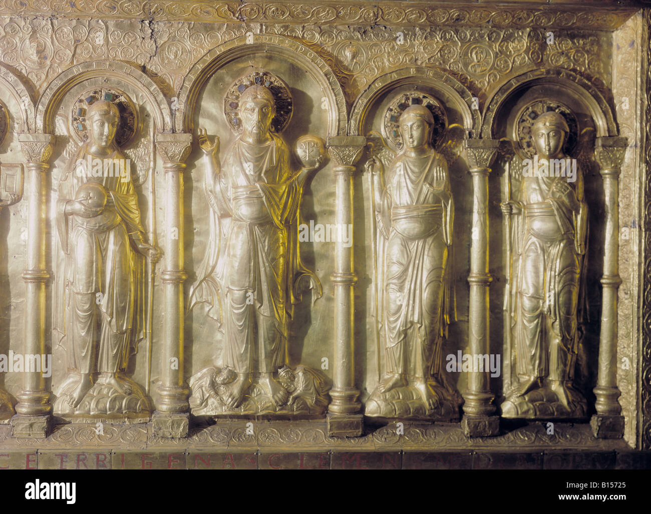 fine art, religious art, altar from Basel, made in Lorraine by order of Emperor Henry II ...